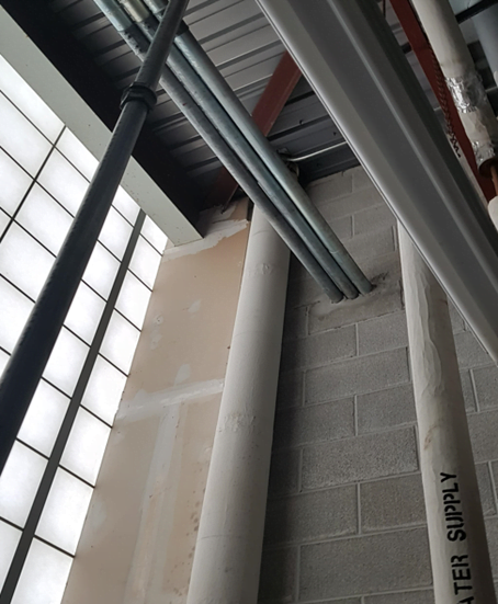 Generator Stack Replacement, Fire Hall – Royalty General Construction